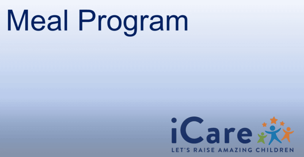 CACFP - Child and Adult Care Food Program Management